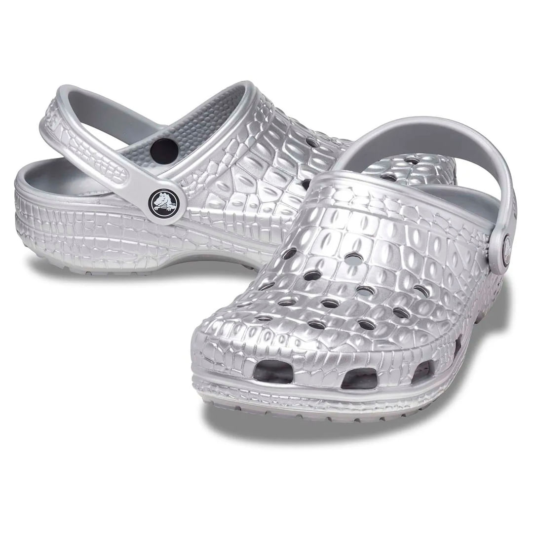 ZUECOS CROCS CLASSIC METALLIC UNISEX - Chelsea