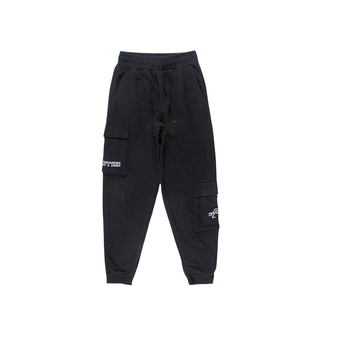 PANTALON SANTA CRUZ JOGGING RUSTIK CARGO NIÑO - Exit