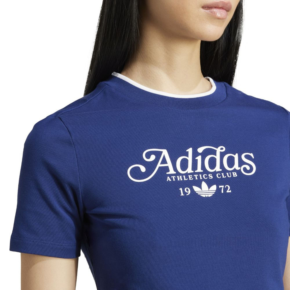 REMERA MUJER ADIDAS ORIGINALS BADGE SLIM - Chelsea