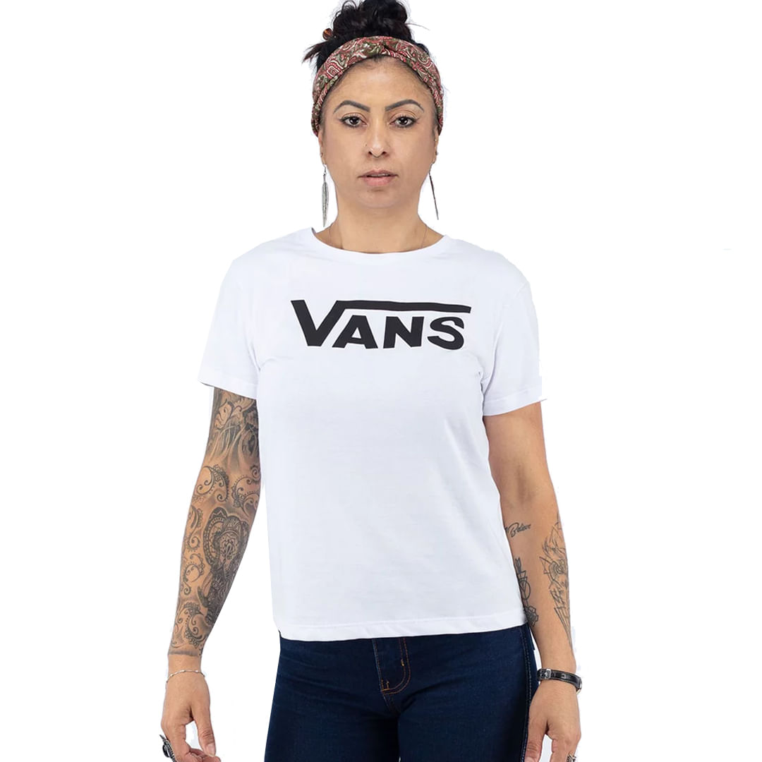 REMERA VANS FLYING V MUJER - Chelsea